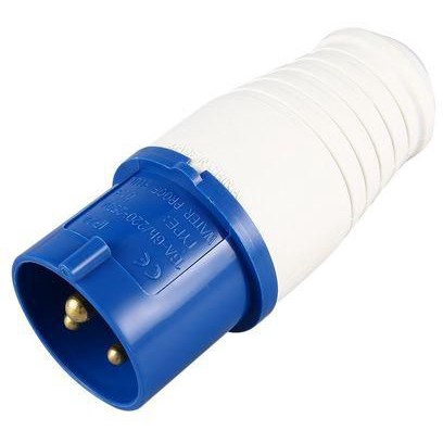 Blue 240V 16Amp 32Amp 3 PIN Industrial Plug Waterproof | Shopee Malaysia