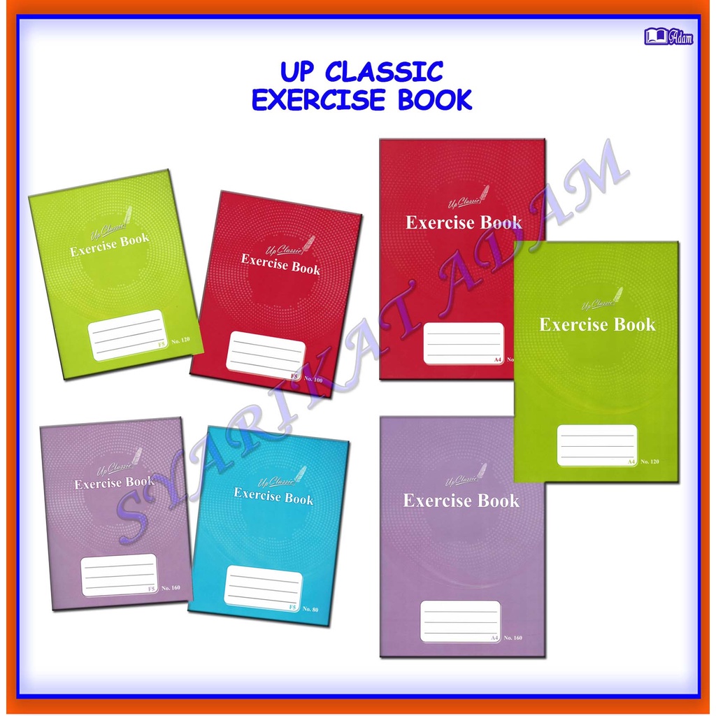 [ADM] UP CLASSIC EXERCISE BOOK | Shopee Malaysia