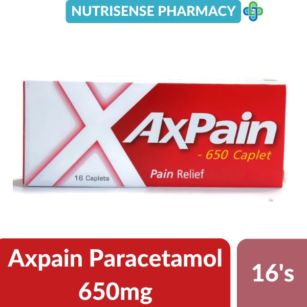 Axpain Paracetamol 650mg Fast Acting Tablet 16's | Shopee Malaysia