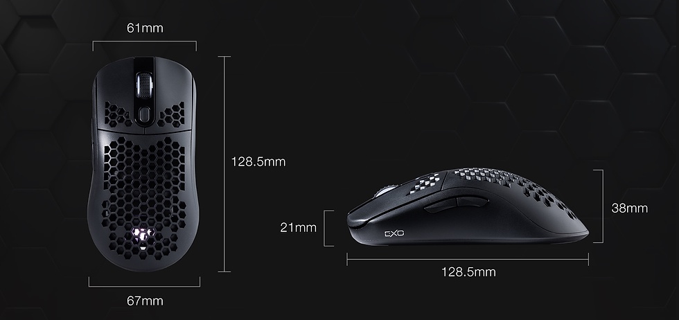 (AONE PLUS SS2) Tecware Exo Wireless RGB Gaming Mouse | Shopee Malaysia