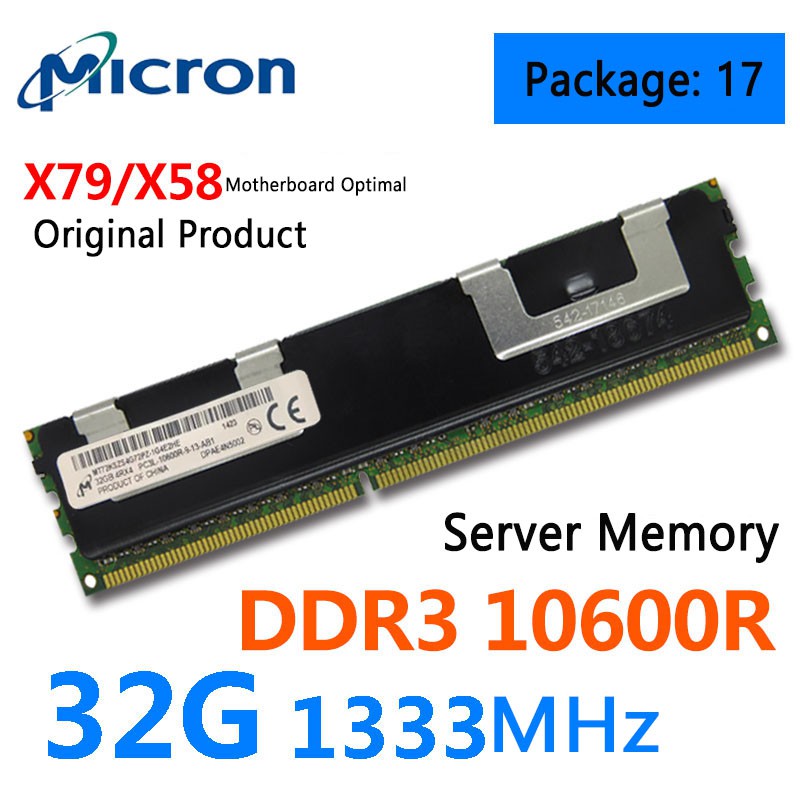 Samsung 16G Micron 32G DDR3 1066 1866 1600 1333 ECC REG 12800R Hynix ...