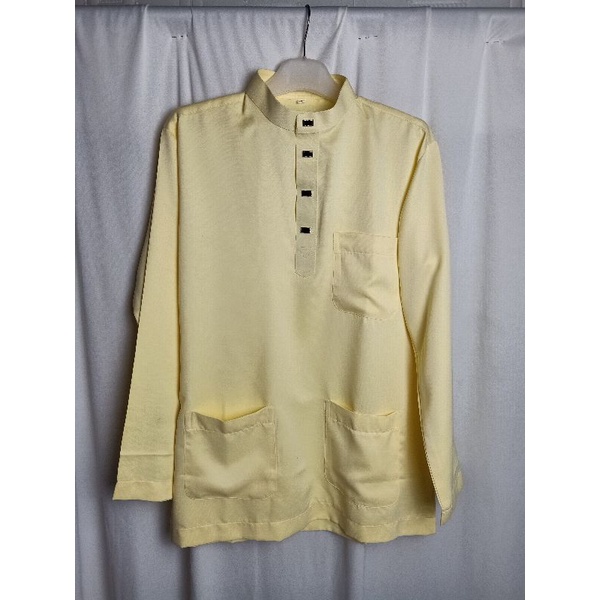 [Ready Stock] Baju Melayu Baju Sahaja Kurta Moden Tanpa Seluar Soft ...