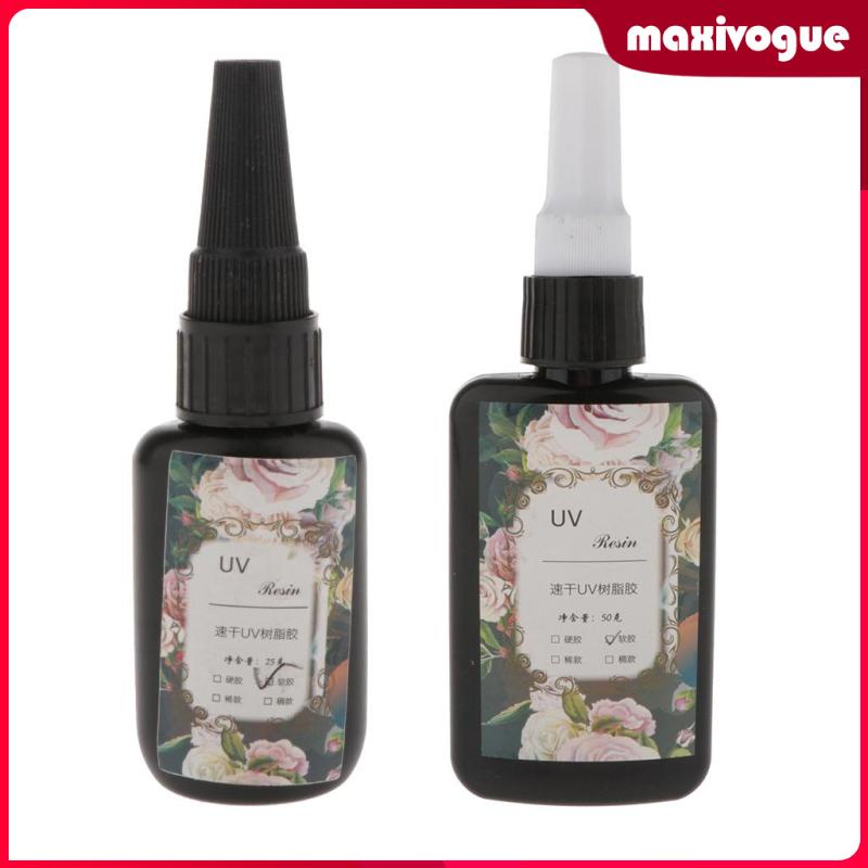 DIY Soft Type Resin Crystal Clear Glue Curing Epoxy Resin Materials for ...