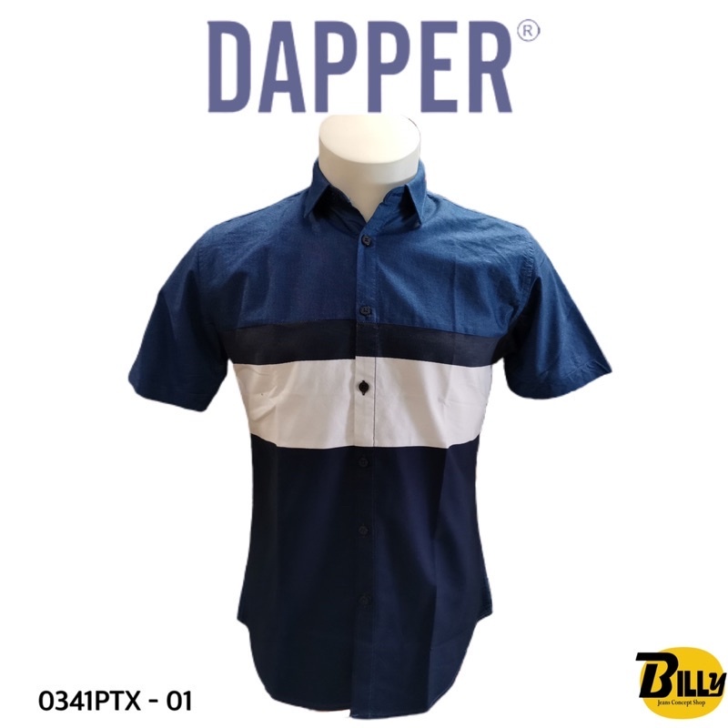DAPPER Brand Men Casual Cotton Shirts(0341PTX) | Shopee Malaysia