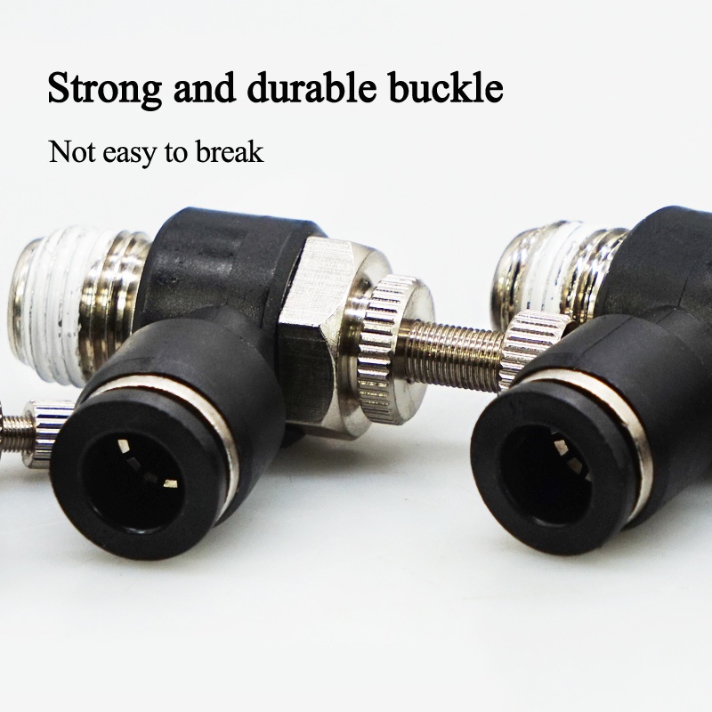 High Quality One-way Tube Speed Control Joint Cylinder Joint SL4-M5 ...