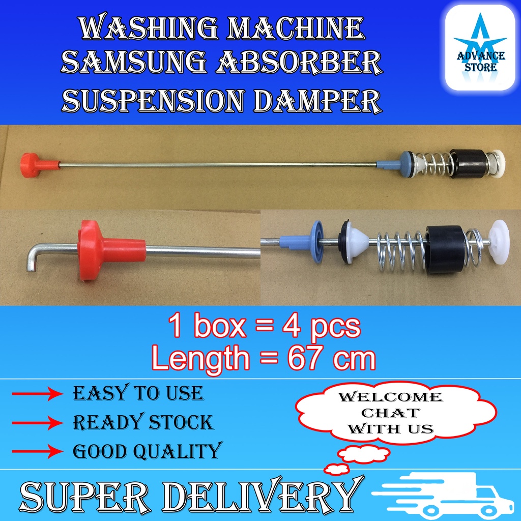WA13F5S3 67cm Absorber / Suspension Rod / Anti-Vibration / Damper ...