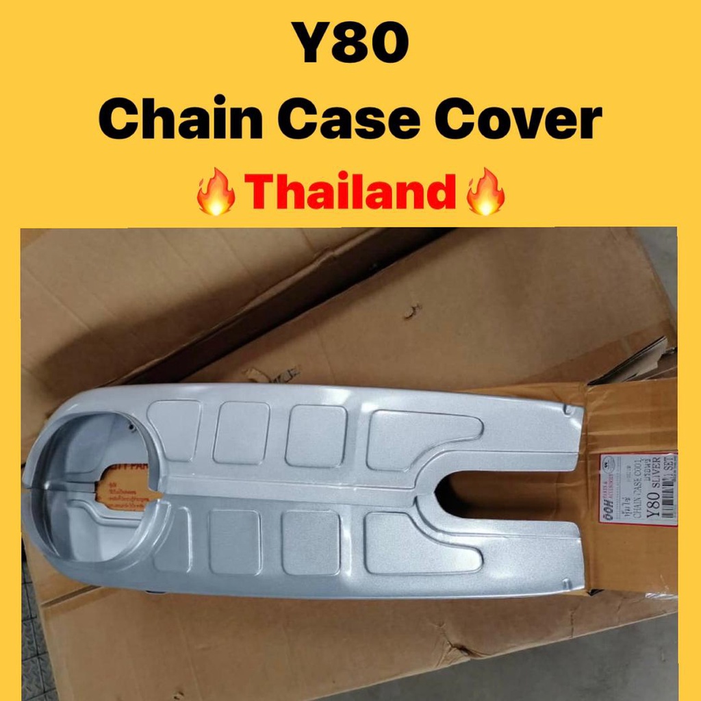 YAMAHA Y80 CHAIN CASE (OOH) // Y 80 Y80 CHAIN COVER RANTAI CHAIN PETI ...