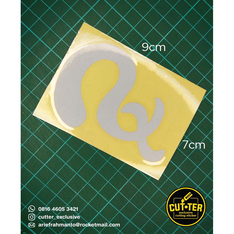 PUTIH Cutting sticker KAMEN RIDER BLACK RX white logo | Shopee Malaysia