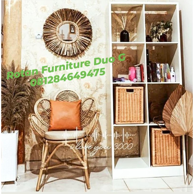 Fan Rattan Chair / Rattan Rattan Chair / Rattan Rattan Chair / Rose ...