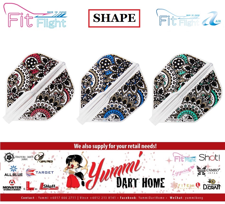 COSMO FIT FLIGHT AIR - AMI KOMIYAMA DESIGN (SHAPE) | Shopee Malaysia