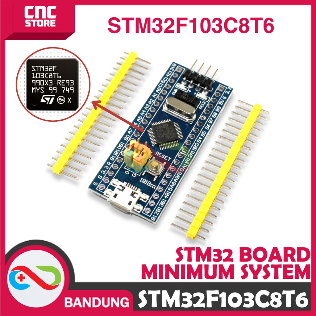 STM32F103C8T6 ARM STM32 MINIMUM SYSTEM BOARD MODULE | Shopee Malaysia