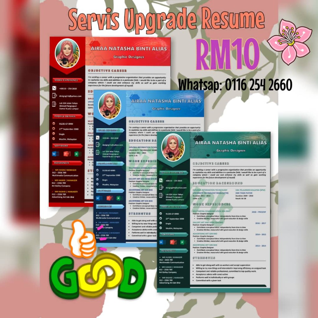 RESUME TEMPLATE | Shopee Malaysia