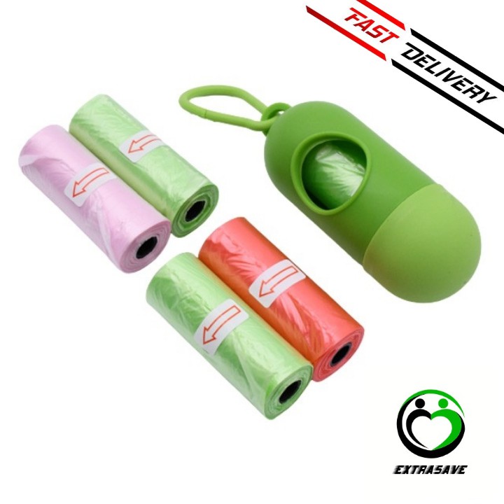 6 in 1 Plastik Sampah Beg Trash Bin Rubbish Plastic Bag Tahi Bayi Baby ...