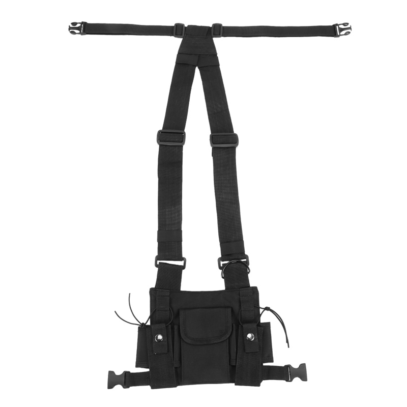 Radios Pocket Radio Chest Harness Chest Front Pack Pouch Holster Vest ...
