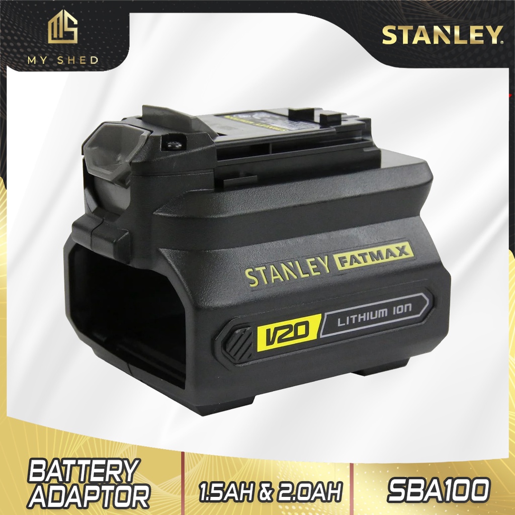 STANLEY SB202 2.0AH / SB204 4.0AH Li-Ion Battery / SC125 (SC200 ...