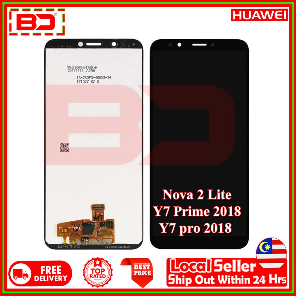 HW NOVA 2 LITE LDN-LX2 / Y7 PRIME 2018 / ENJOY 8 / HONOR 7C LCD Display ...