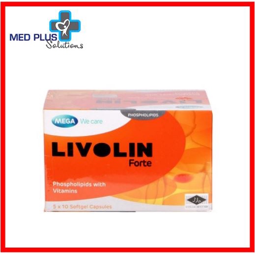 Mega Livolin Forte Capsules (Liver Protection / Liver Tonic) | Shopee ...