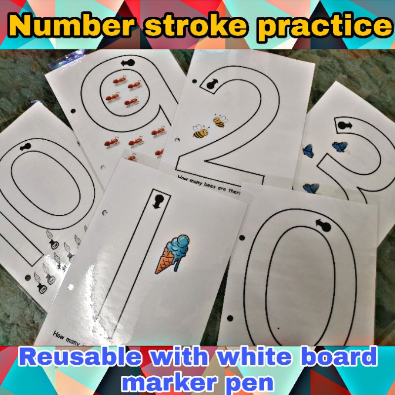 FLASH CARD ABC, NUMBERS, JAWI, SUKU KATA, SIFIR | Shopee Malaysia