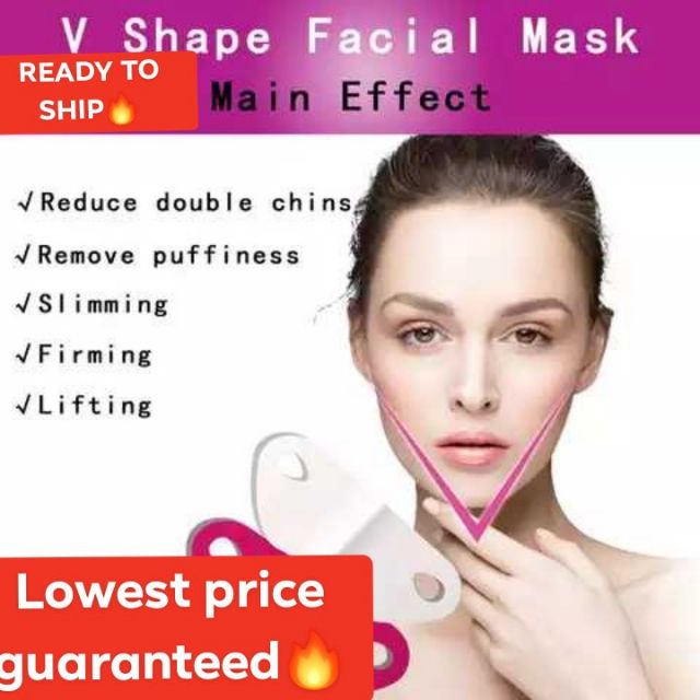 🔥READY TO SHIP🔥♕ exo ღ Hot Hydrogel V Shape Facial Mask Lifting Firming ...
