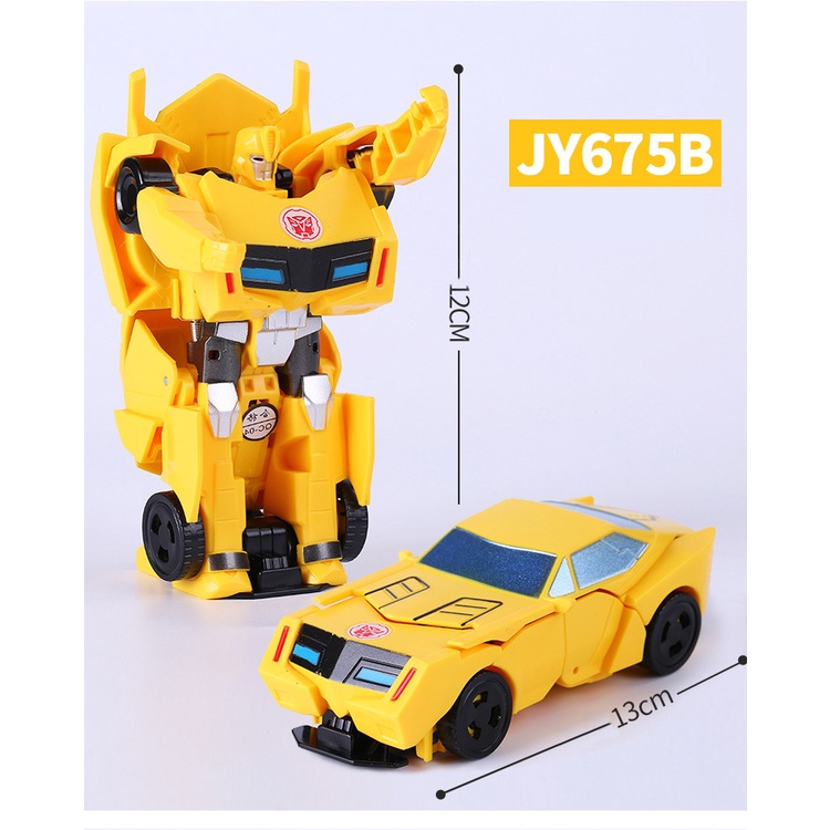 Mini Transformers Toy Optimus Prime Megatron Robot Car Children Action ...