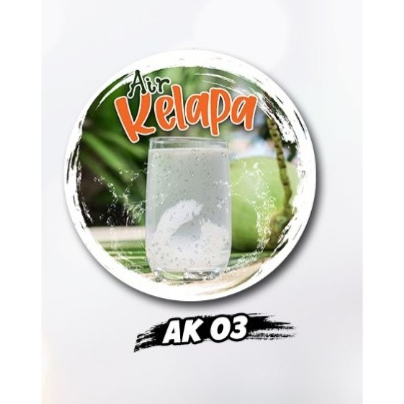 STICKER AIR BALANG 🥥AIR KELAPA🥥Didatangkan dengan design yang menarik ...
