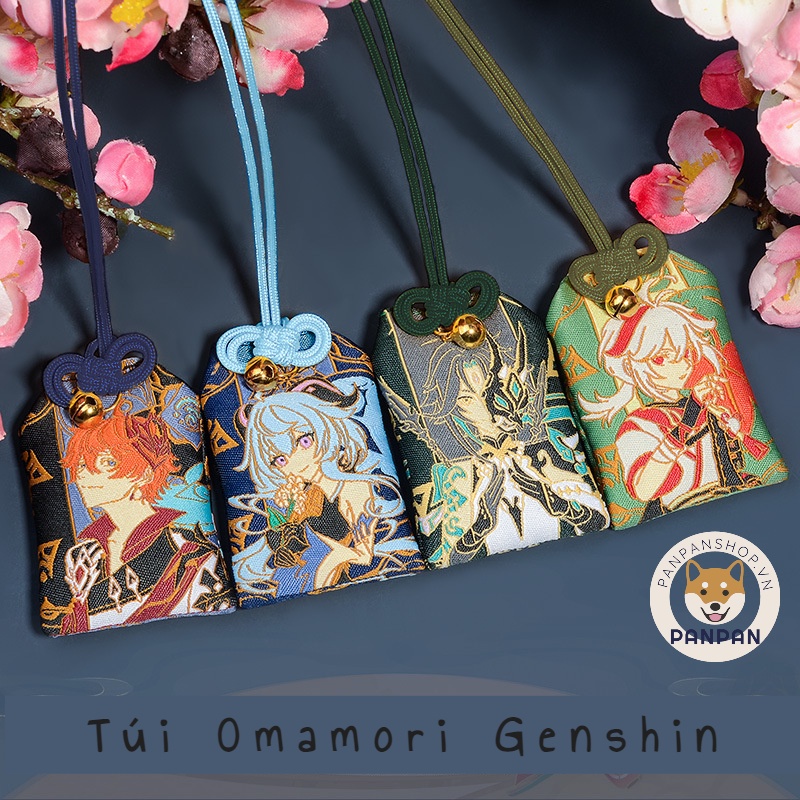 Omamori bag is lucky with Genshin Impact (6cm) | Shopee Malaysia