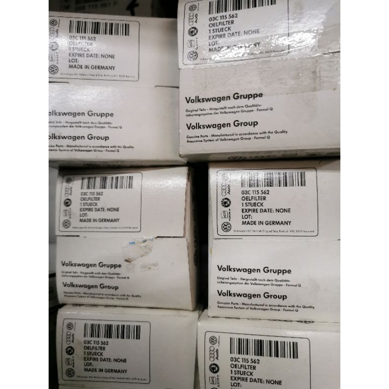 Oil Filter Original 03C115562 Audi/VW | Shopee Malaysia