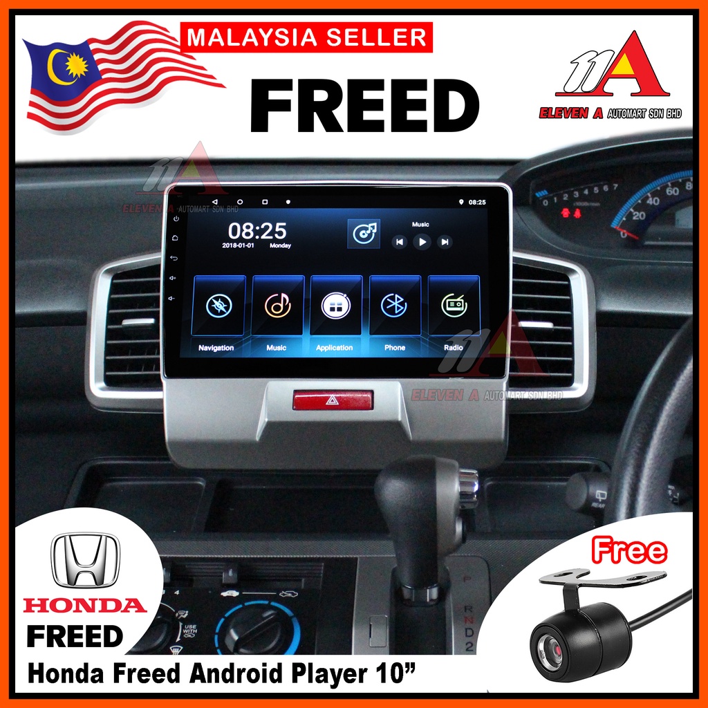 Honda Freed '08 8163 / T100 / 8257 Allwinner Quad Core 10" IPS Screen ...