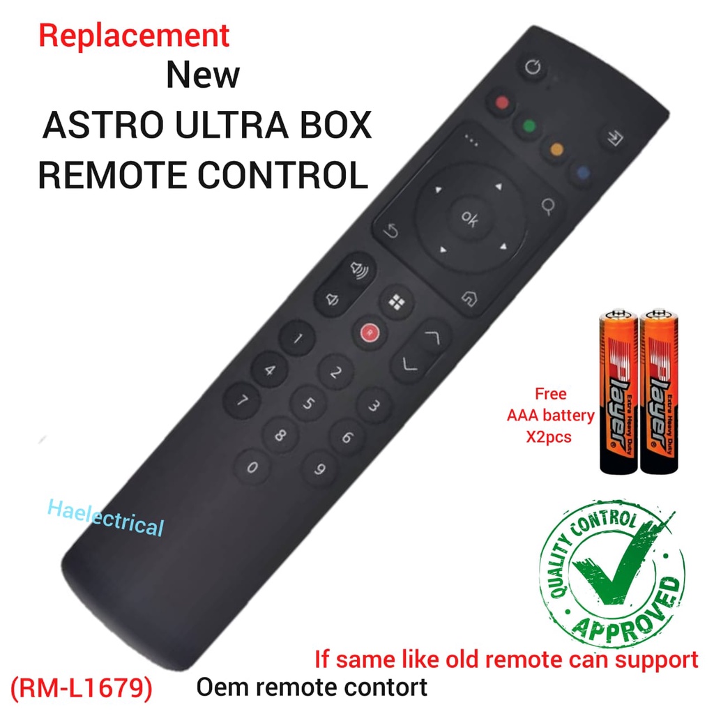 NEW ASTRO Ultra Box Remote Control RM-L1679 (HUAYU) | Shopee Malaysia