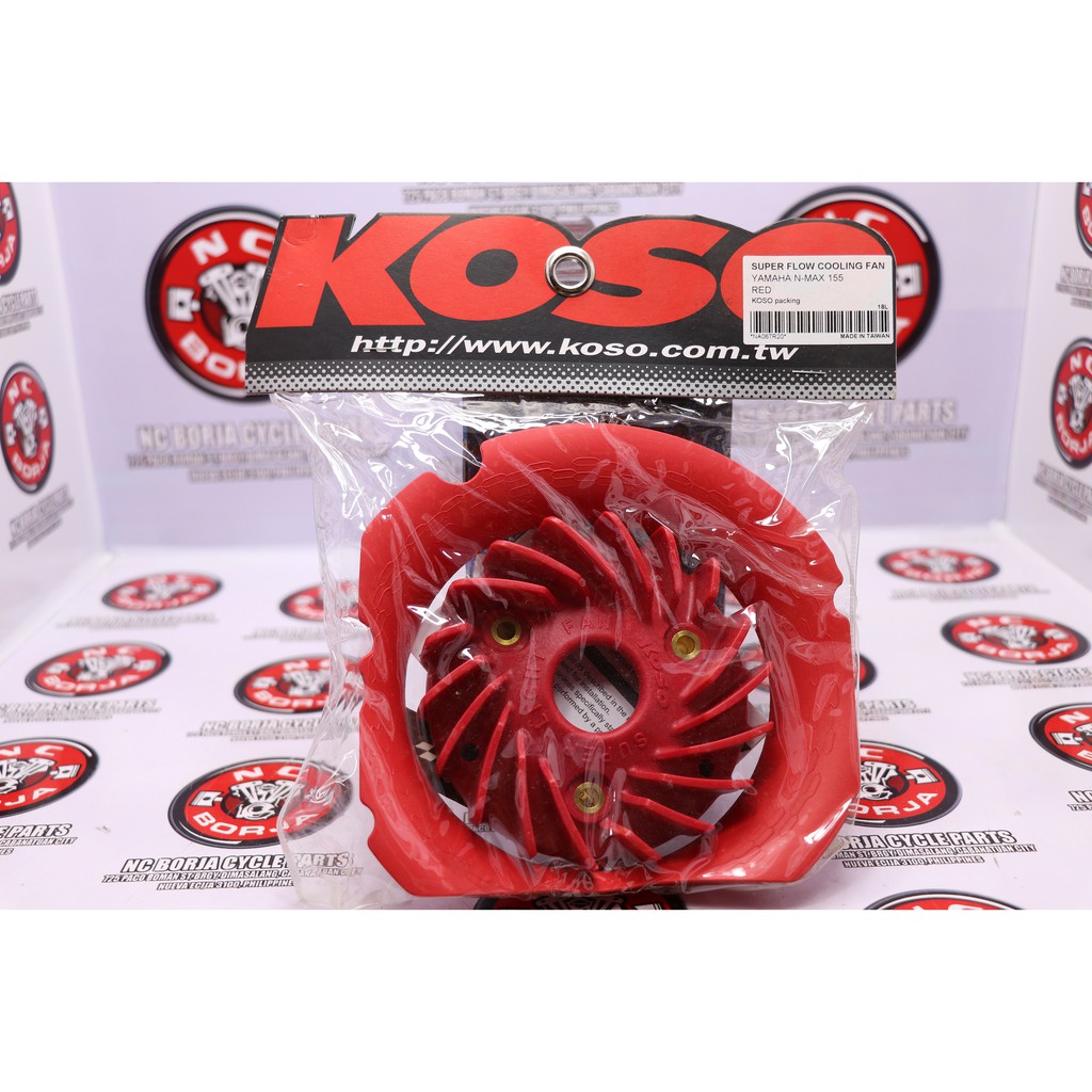 KOSO COOLING FAN SUPER FLOW RED NMAX v1 | Shopee Malaysia