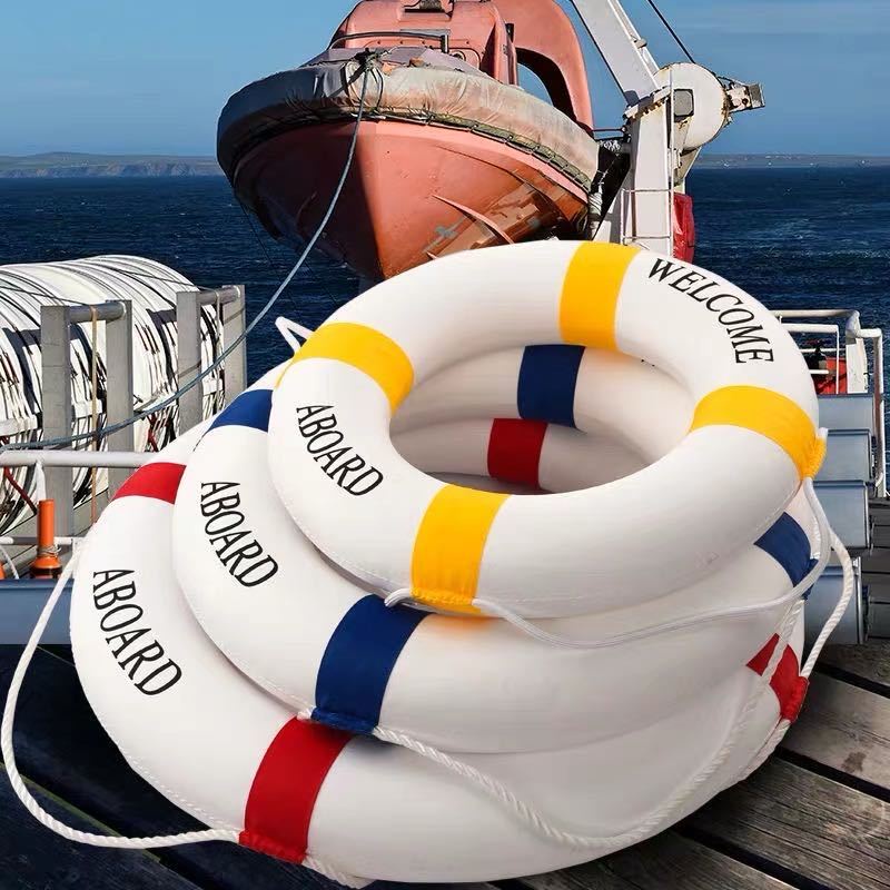 PVC Safety Life Buoy - Marine Safety Kehidupan MARINE RING BUOY ...