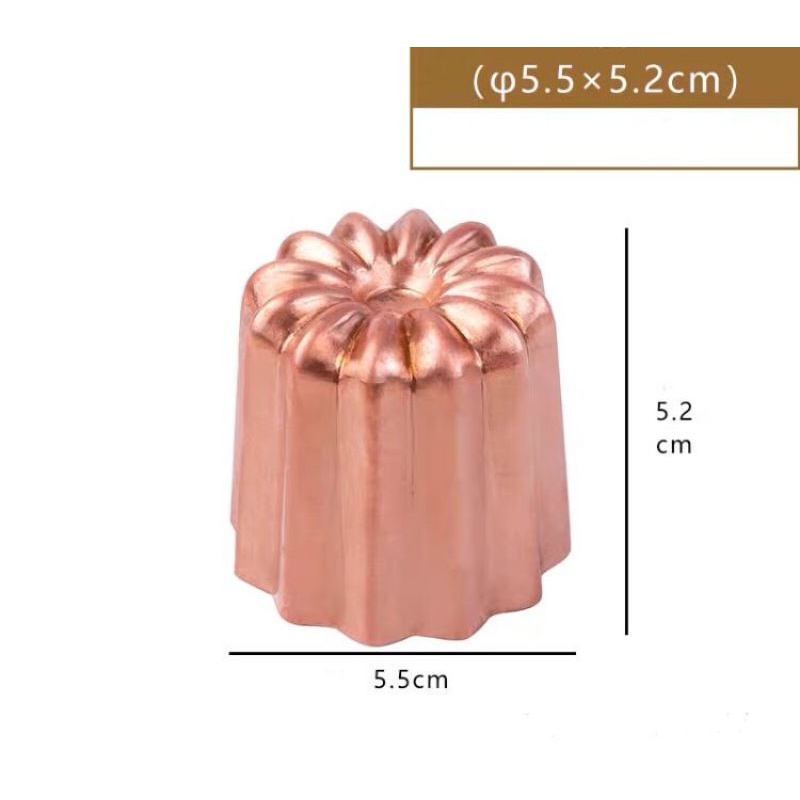 Authentic t inned copper Canele mold [PRE ORDER] | Shopee Malaysia