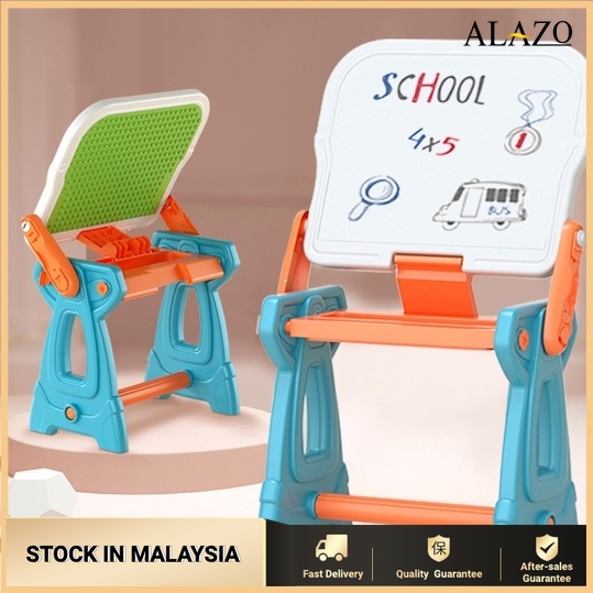 Multi Function Drawing Table Learning Table Games Kids Toy lego ...