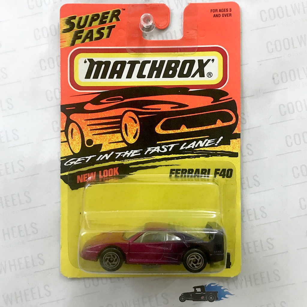 Matchbox 1996 Super Fast Ferrari F40 | Shopee Malaysia