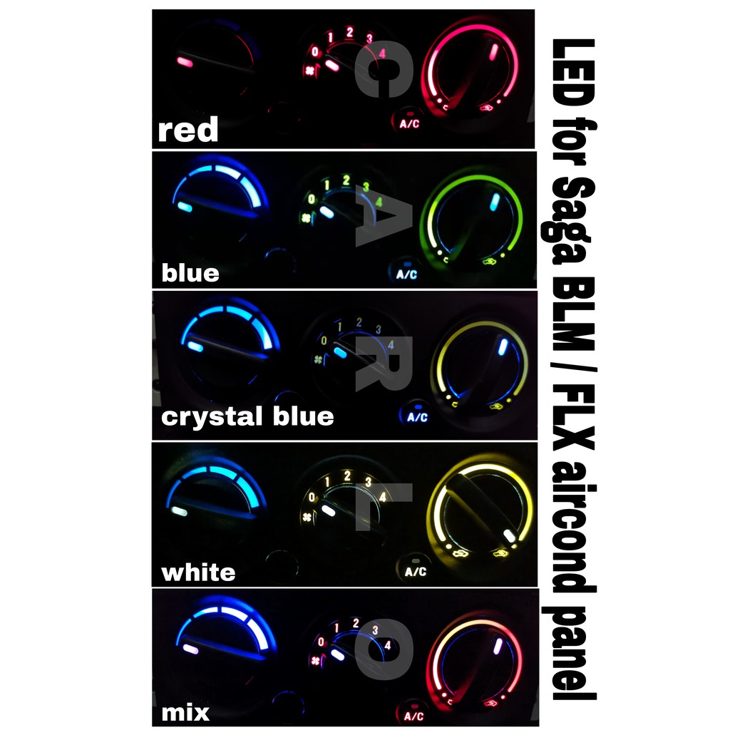 LED for Saga BLM FLX aircond panel/gear lever | Shopee Malaysia