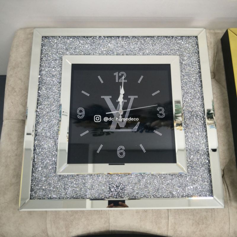 Diamond Crush Wall Clock (Jam Dinding) | Shopee Malaysia