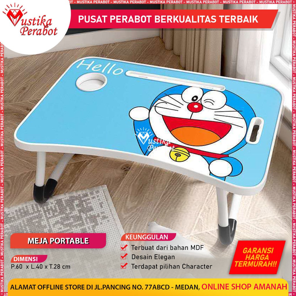 Doraemon Character Portable Laptop Desk | Shopee Malaysia