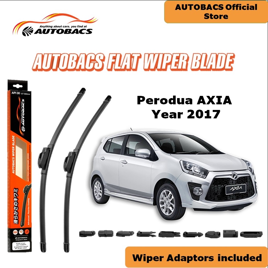 AUTOBACS Wiper Blade for Perodua AXIA New (21" & 14") | Shopee Malaysia