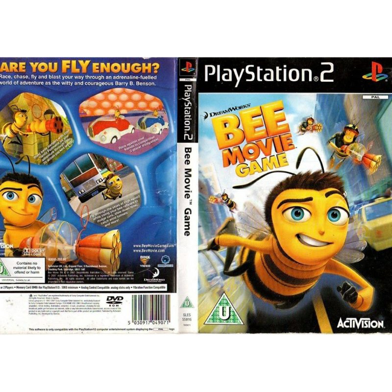 PS2 CD DVD GAMES (Bee Movie Game) | Shopee Malaysia