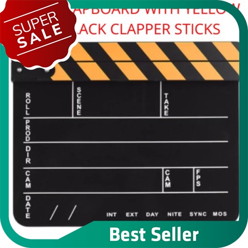 Best Choice [ Local Ready Stock ] Black Director Clapboard Movie ...