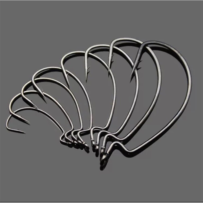 SOFT PLASTIC HOOK SP HOOK WEEDLESS HOOK MATA KAIL SOFT PLASTIC | Shopee ...