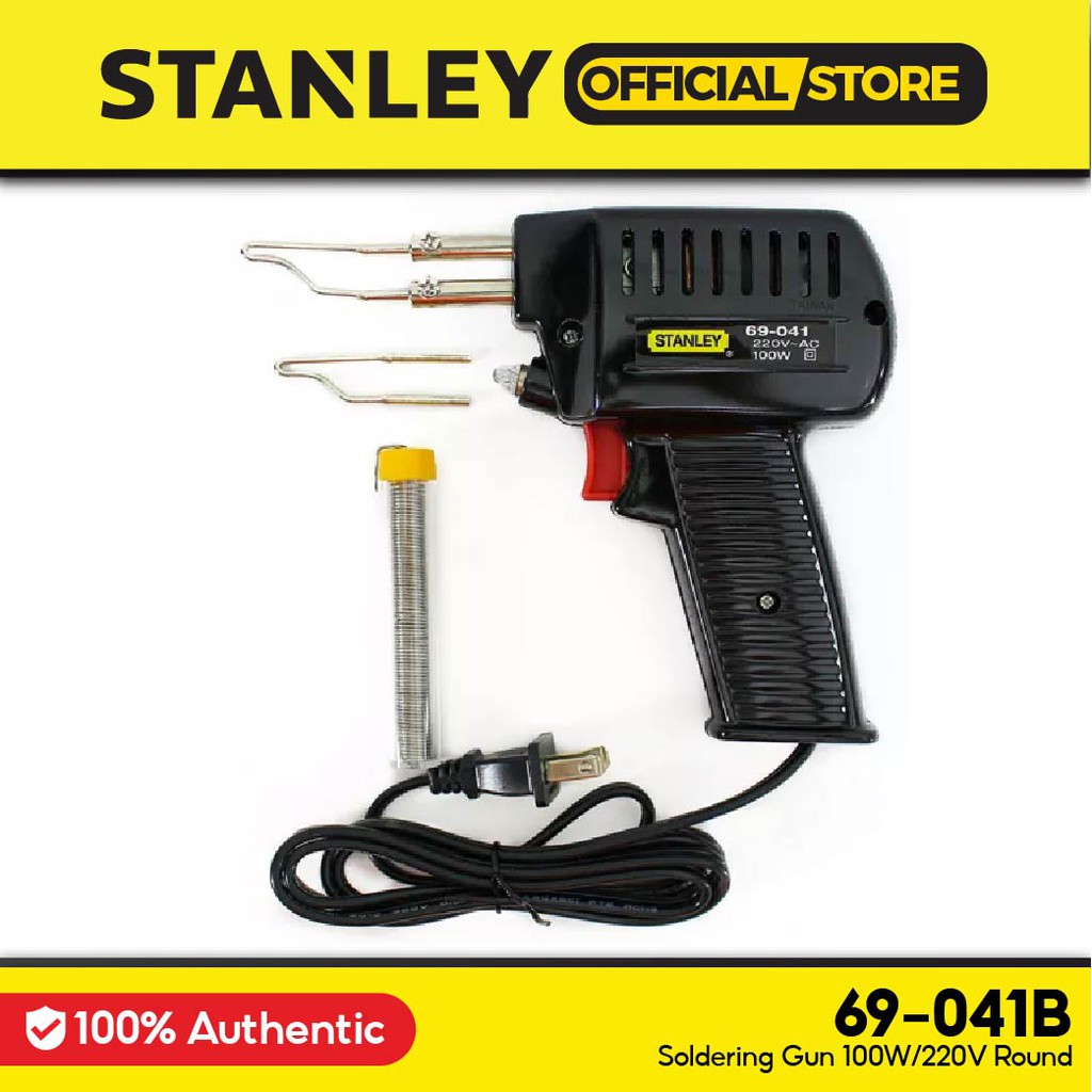 STANLEY 69-041B SOLDERING GUN 100W/220V ROUND | Shopee Malaysia