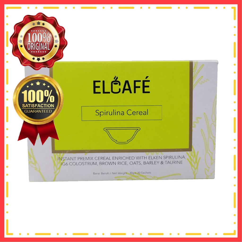 ELK SPIRULINA CEREAL (30G X 20S) | Shopee Malaysia