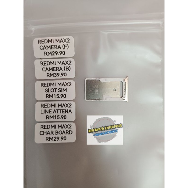 📱SPAREPARTS ORI📱REDMI MAX 2 SIM SLOT 💯ORIGINAL/MURAH & KUALITI ORI ...