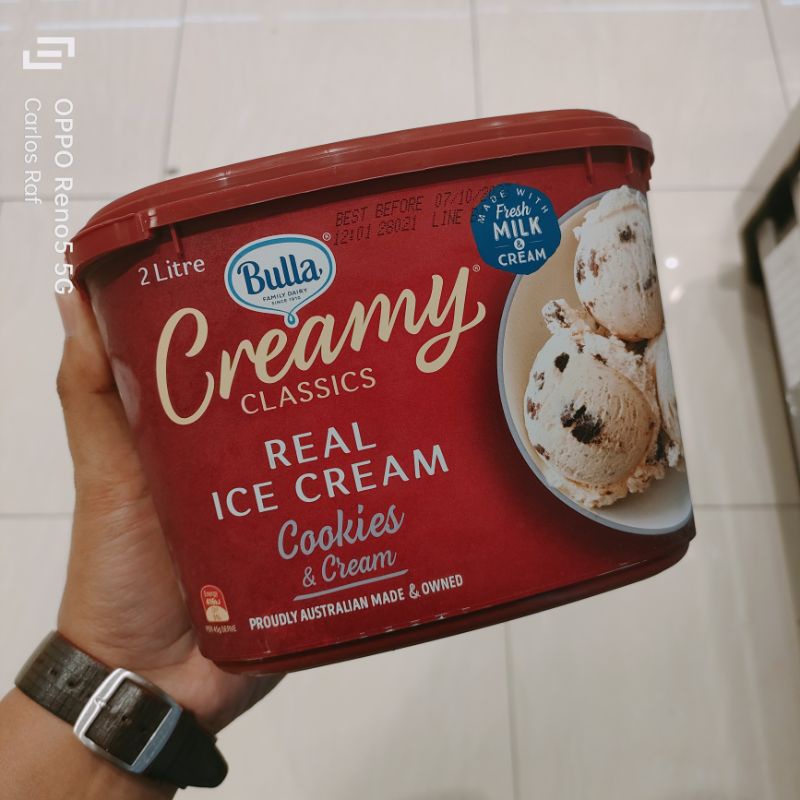 Australia Bulla Creamy Classics Ice Cream Stick Tub Cones - Neopolitan ...