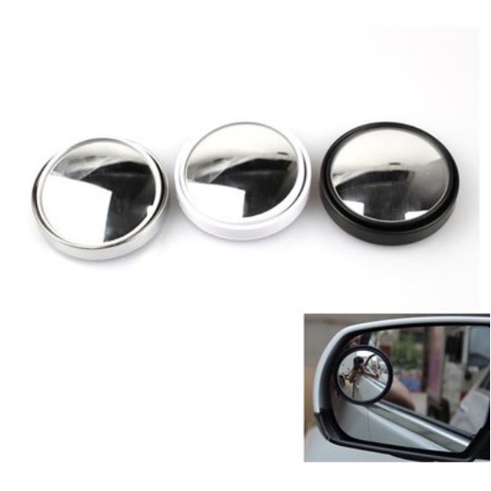 360 degree convex mirror with rim to mount rearview mirror for cars ...
