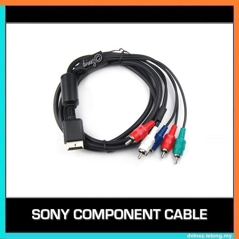 Sony Playstation 2 3 Component AV HDTV PS2 PS3 Audio Video Display ...