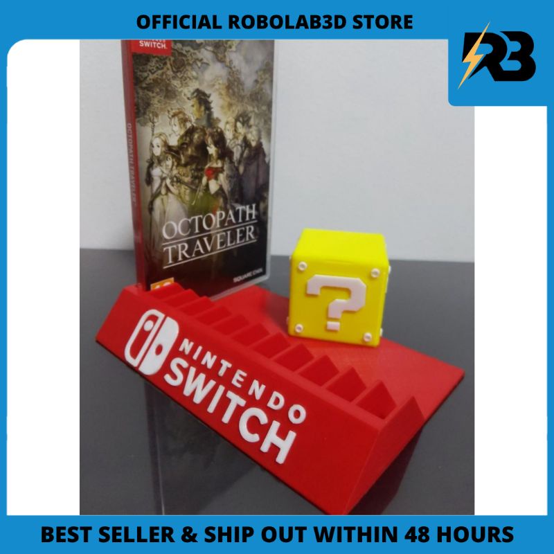 Nintendo Switch Game Case Holder (Disk Case Storage) | Shopee Malaysia