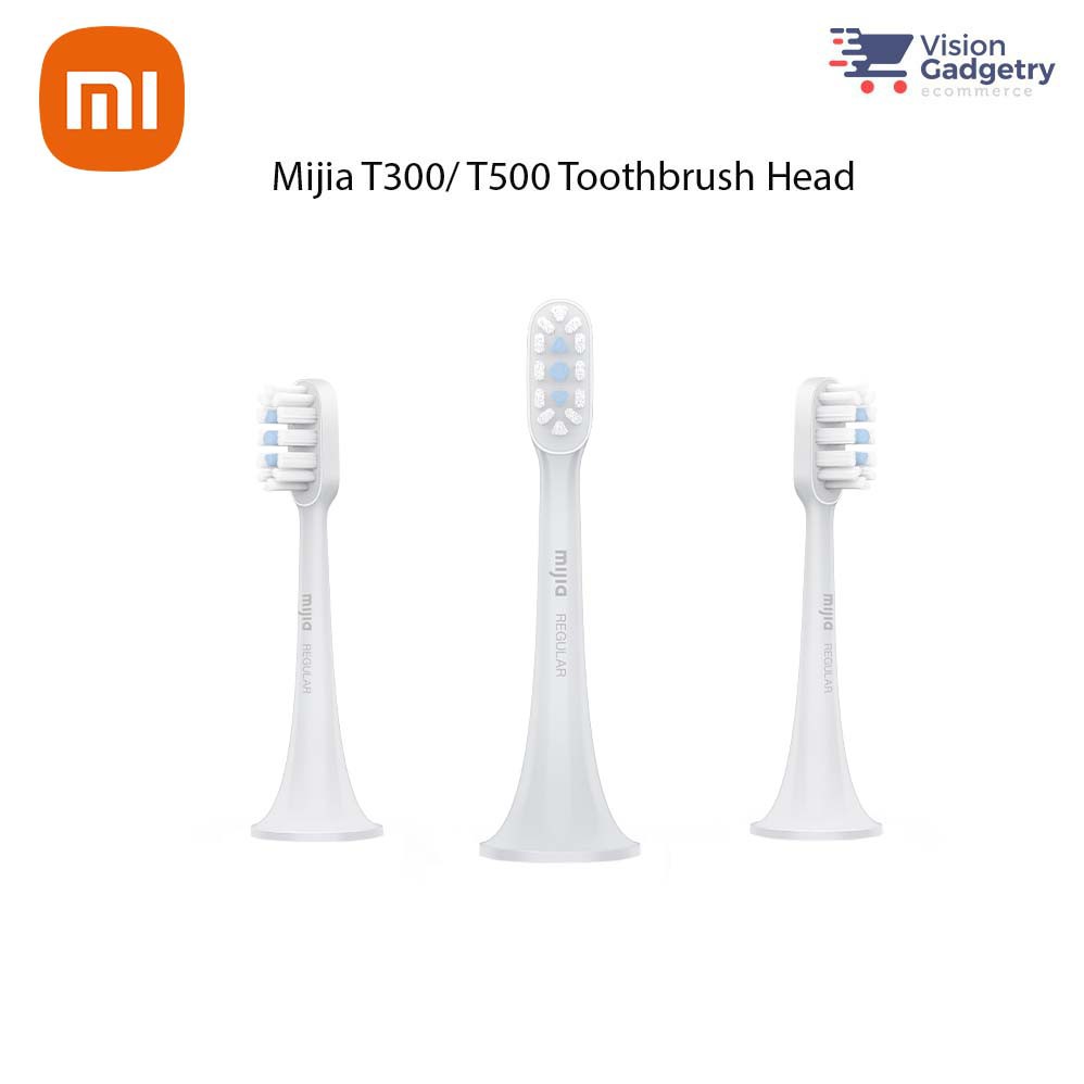 Xiaomi Mijia Mi Electric Toothbrush T300 T500 T500C Replacement Brush Head (3 Pcs) DDYST01SKS ...