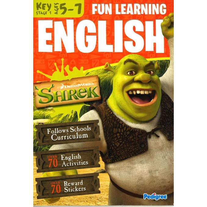 (BBW) Shrek Fun Learning English Ks1 (ISBN:9781908152411) | Shopee Malaysia